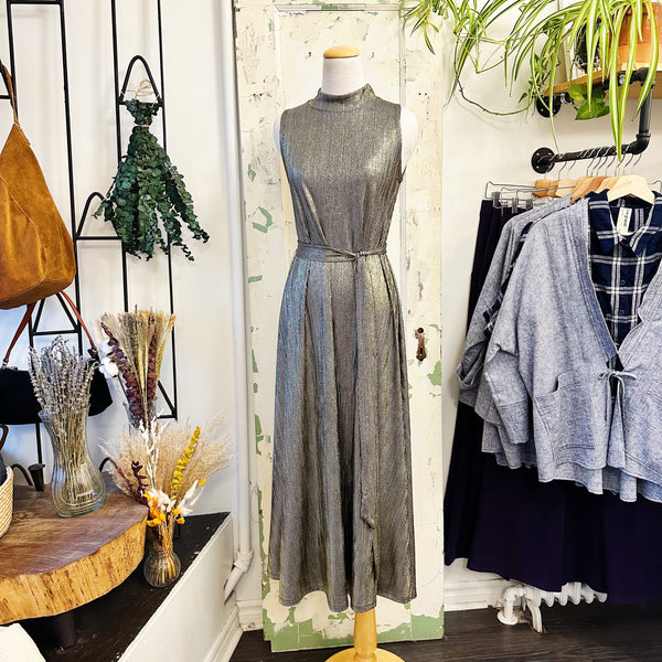 Allison Wonderland // Swing Dress Gold – Coal Miner's Daughter